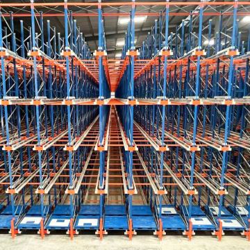 Quality Radio Shuttle Racking Warehouse Storage Racking Pallet Runner Rack Shuttle for sale