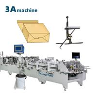 Quality Pre-Folded Bottom Lock Folding Box Gluing Machine CQT 900YG-2 for Paperboard for sale