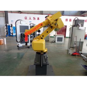Quality Carbon Steel Automatic Robot Grinding Machine , Robot Operation Buffing Machine for sale