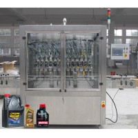Quality Full Automatic SUS304 9000BPH Lube Oil Filling Machine engine oil filling CE for sale