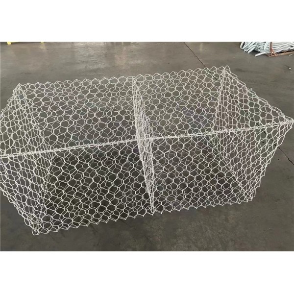 Quality 100x80mm Galvanized Hexagonal Chicken Wire Mesh Metal Wire Mesh Gabion 2x1x1m Box Mesh for sale