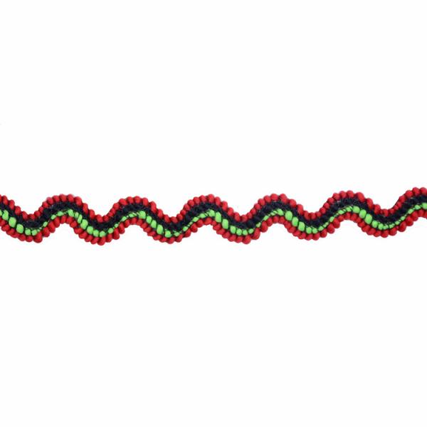 Quality 50 Yards/cardboard Multi Colored Ribbon Rick Rack Braid for sale