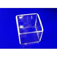 Quality Container Fused Silica Quartz Polishing Grind Edge Safe Long Lifespan for sale