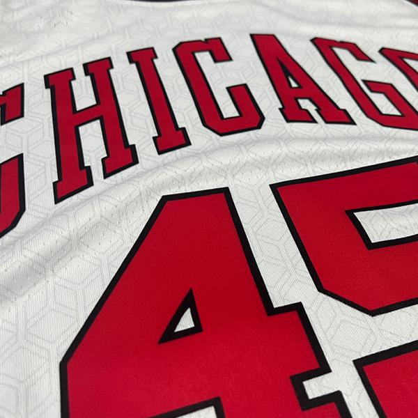 Quality Edition 45 White Basketball Jersey For NBA for sale