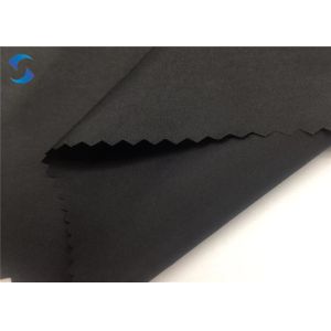 Quality 76GSM 320T 75d Black Polyester Fabric For Dress for sale