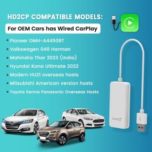 Quality Multimedia Carlink CPC200-HD2CP Wired Carplay To HDMI 1080P Screen Adapter Plug for sale