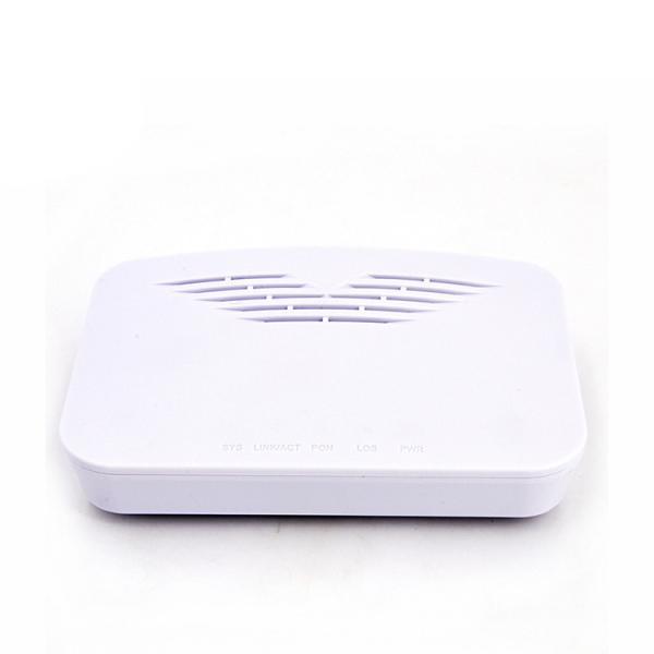 Quality 1 Pon White Onu Wireless Router Ont Optical Network APC 0.5A for sale