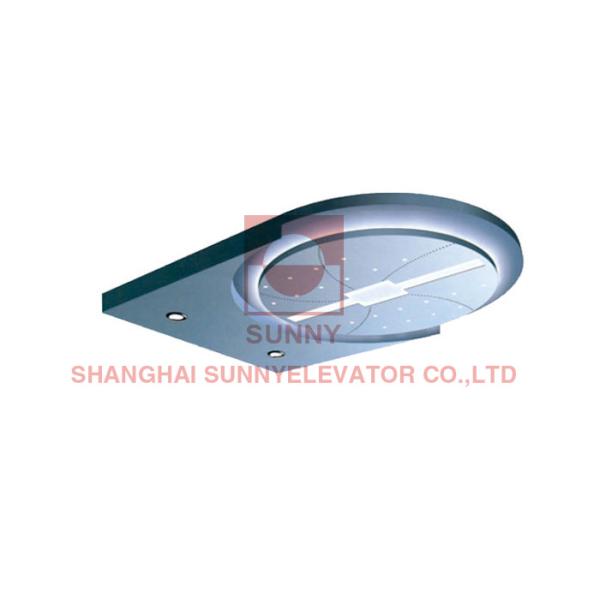 Quality Elevator Spare Parts with Cabin Decoration Central Soft Flat Image Ceiling for sale