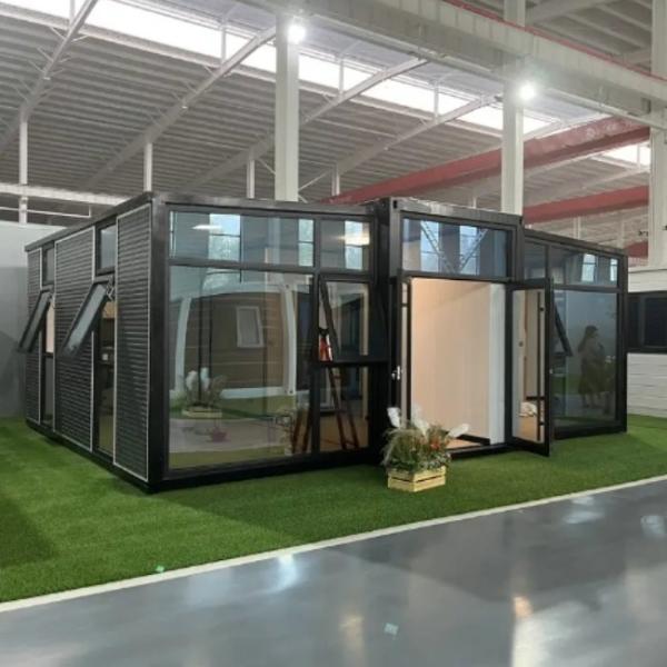 Quality 20Ft 40Ft Luxury Expandable Container House Prefabricated With Bathroom And for sale