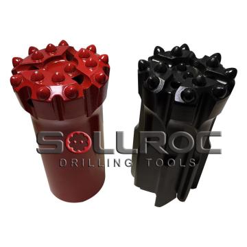 Quality Thread T38 Diameter 76mm Top Hammer Button Bit , Borehole Drilling Tools for sale