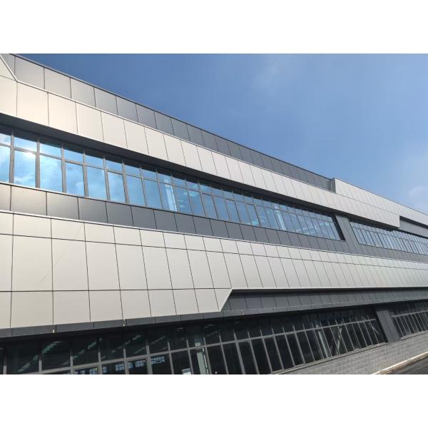Quality Industrial Workshop Building With Sandwich Panel Customizable Design For Steel for sale