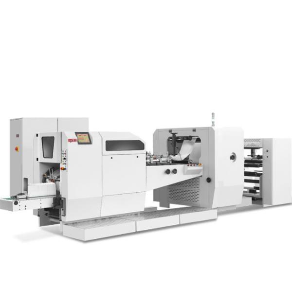 Quality Pointed Bottom Automatic Shopping Bag Making Machine For Gifts Catering Medicine for sale