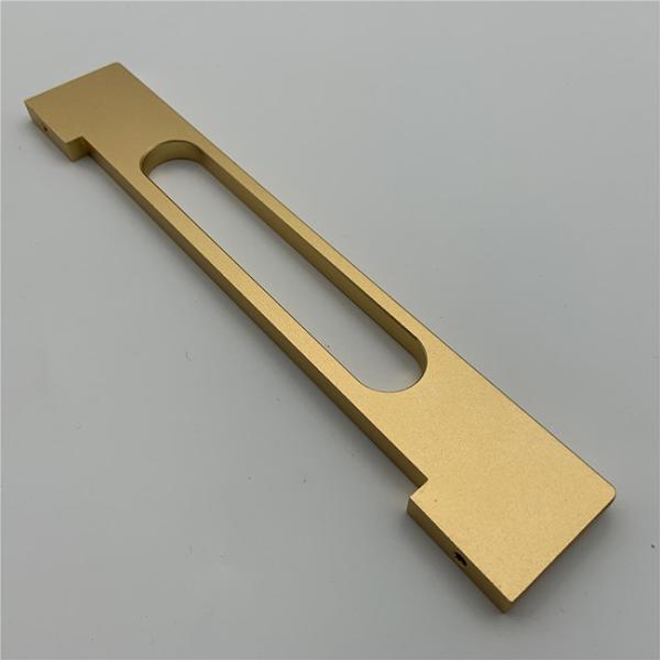 Quality Gold 347mm Exposed Modern Kitchen Cabinet Handles for sale