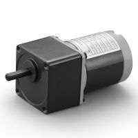 Quality 60mm 24v Black Adjustable Speed DC Motor with 1.9A Continuous Current and Black for sale