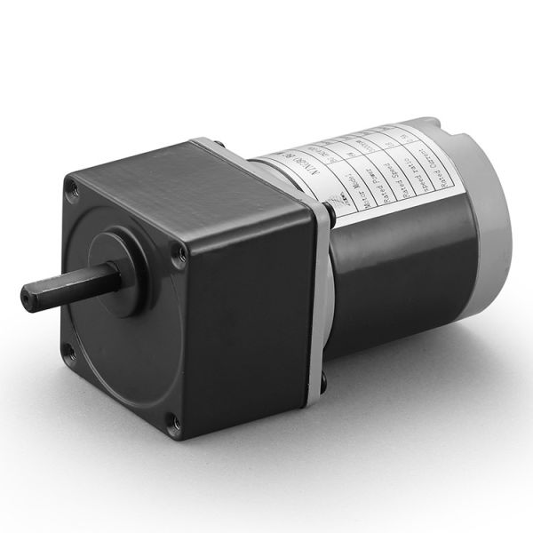 Quality 60mm 24v Black Adjustable Speed DC Motor with 1.9A Continuous Current and Black Color for sale