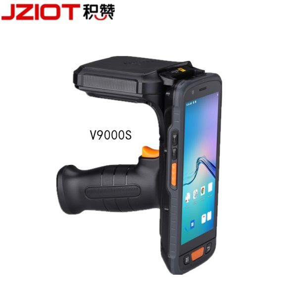Quality 5.5 Inch Uhf Handheld Reader RFID Reader Pda With Handle Pistol Grip Android 11 for sale