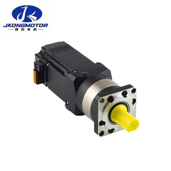 Quality Jkongmotor JKIDC60-P124A1 24V 0.63N.m 200W 3000Rpm Pulse Controlled DC Servo Motor Gearbox Brake for Boat & Fan for sale