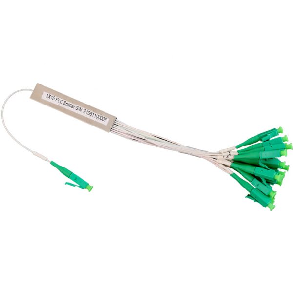 Quality OEM ODM FTTH Fiber Optic Mini PLC Splitter With LC APC Connector for sale