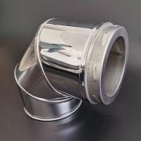 Quality Three Segment 90 Degree Elbow Pipe / 90 Degree Bend For Twist Locking System for sale