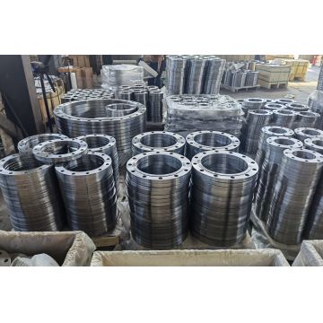 Quality Anti Rust Oil AWWA C207-07 Hubbed Slip On Flange ISO9001 PED 2000 for sale