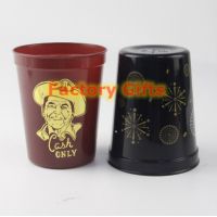 Quality Customed Gold Logo Custom Printed Mugs Pp Party Outdoor Resistant To Drops for sale