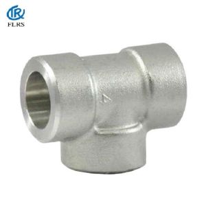 Quality Anti Rust 6000LB SW Steel Pipe Fitting/ ASME B16.11 Socket Equal Tee for sale