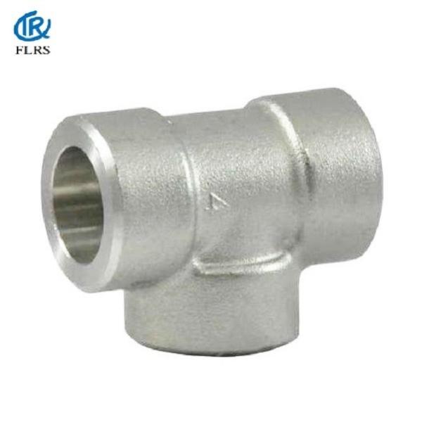 Quality Anti Rust 6000LB SW Steel Pipe Fitting/ ASME B16.11 Socket Equal Tee for sale