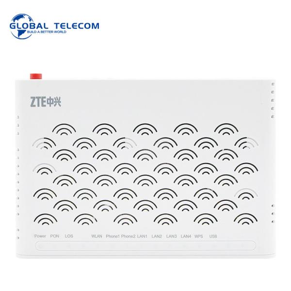 Quality V5.0 ZTE F660 GPON 4FE 2POTS WIFI SC UPC Optical Interface for sale