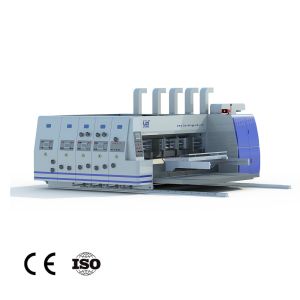 Quality Paper Carton Printing Slotting Die Cutting Machine Fully Servo Control for sale