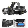 china FTH653-1 Rechargeable Headlamp 1200 Lumen Waterproof IPX4 With Black Aluminum