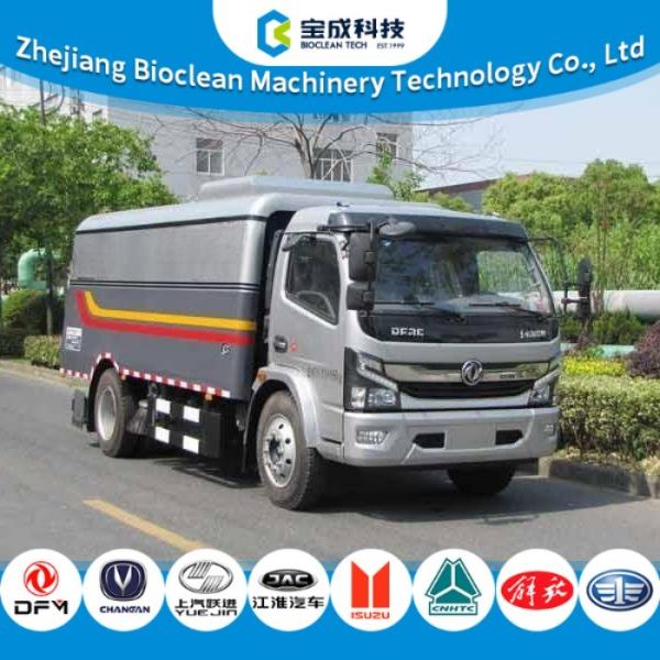 Quality 12ton Road Sweeper Truck For Medium And Heavy Cleaning Work ZBJ5120TSL for sale