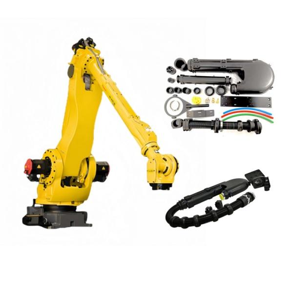 Quality FANUC M-410iB/140H Palletizing Robotic Arm 1900 Palletising Cycles Per Hour With Pipeline Package In Stock for sale