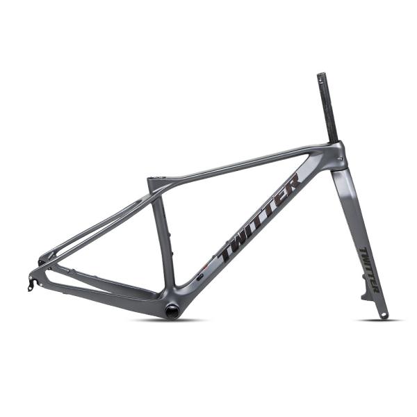 Quality M6 MTB Carbon Fiber Bicycle Frame 27.5 29er EPS With Rigid Fork for sale