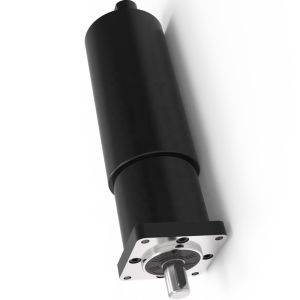 Quality 60 Arcmin 24v Dc Solar Gear Motor Gearbox 3 Phase High Torque Black Square for sale