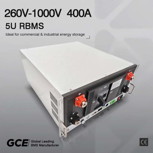 Quality RS485 CAN TCPIP high voltage BMS(HV BMS) 240V 400A 19 inch size 5U iron box for sale