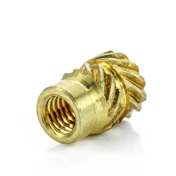 Quality Brass Threaded Insert Nut Customized Furniture Insert Nuts For Wood for sale