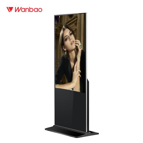 Quality Touch Screen Floor Standing LCD Advertising Player 55" Standalone Digital for sale