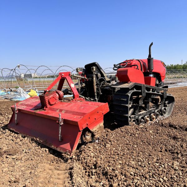 Quality Multifunction Compact Crawler Tractor Farm Equipment With Loader And Backhoe for sale