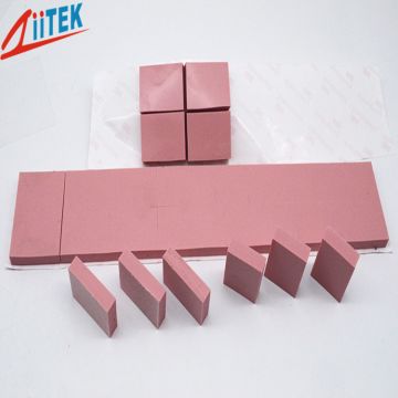 Quality pink 3.0W/mK CPU Heatsink Cutting Thermal Conductive Foam Ultrasoft Compressible for sale