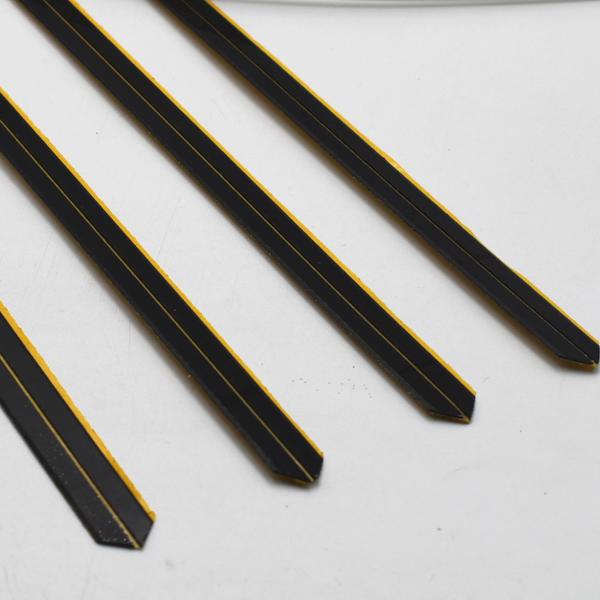 Quality Adhesive Die Cutting Creasing Matrix Black Paper Base OEM for sale