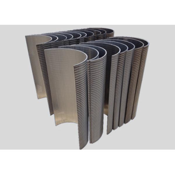 Quality Wedge Wire Curve Screen for Water Filtration , Curve Screen Panel For Fishpond for sale
