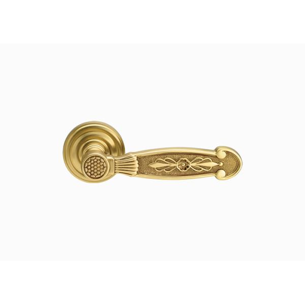 Quality Brass Entrance Classic Door Handles And Keys 137mm 60mm OEM Support for sale