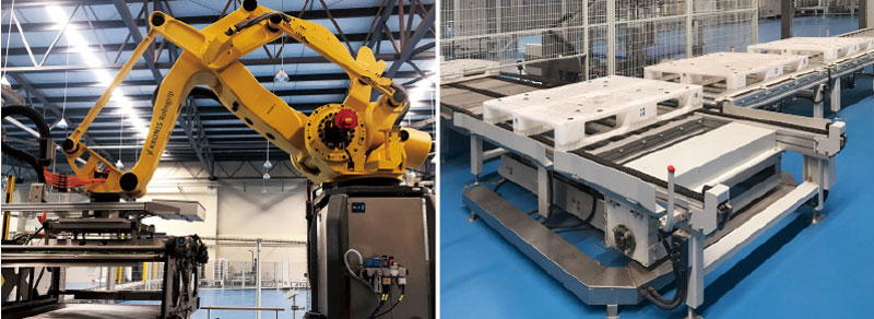 Single Deep Pallet Stacker ASRS