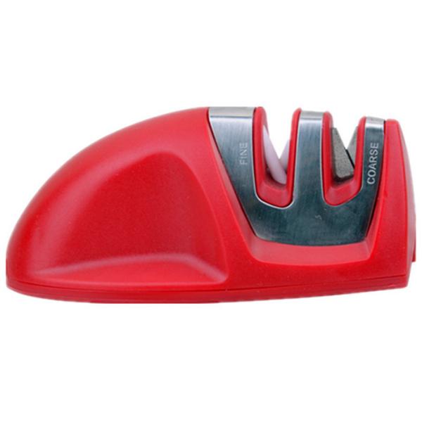 Quality Ceramic Knife Sharpener Tungsten Blade Edge Grip 2 Stage Knife Sharpener 95 * 52 * 45mm Angle for sale