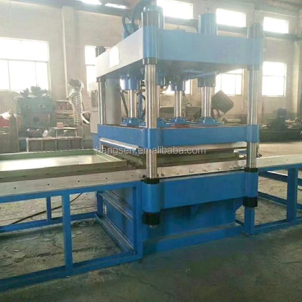 Quality Gym Rubber Floor Tiles Making Machine Plate Vulcanizing Press 5.5KW for sale