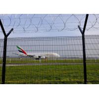 Quality Height 2400mm Round Post Airport Security Fencing for sale