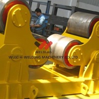 Quality PU Steel Roller Self Aligned Rotator 100 T Welding Turning Roller Equipment for sale
