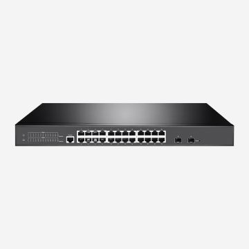 Quality VLAN, ACL, IGMP Snooping Layer 2+ Switch Gigabit 24 Port Ethernet Fully Managed for sale