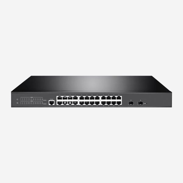 Quality VLAN, ACL, IGMP Snooping Layer 2+ Switch Gigabit 24 Port Ethernet Fully Managed Switch With 2SFP for sale