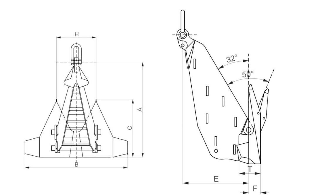 HHP OFFSHORE MK5 ANCHOR